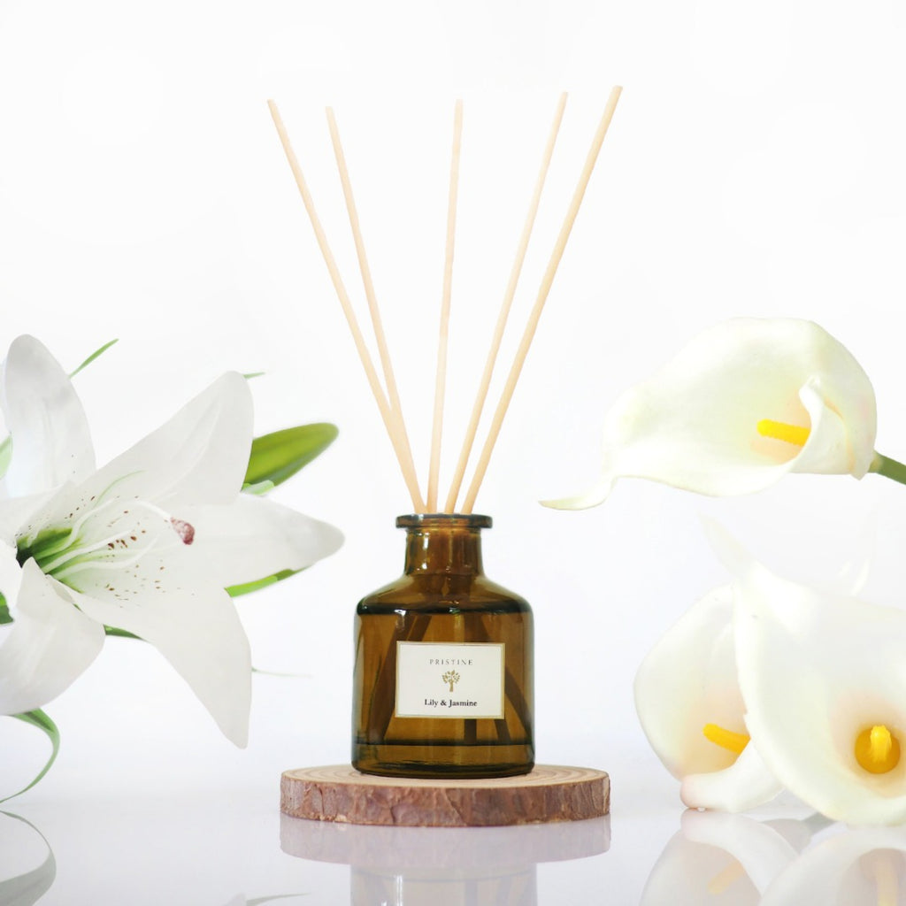 Essential Oil Reed Diffuser | Pristine Aroma | Siri Garden | Aroma Lily ...